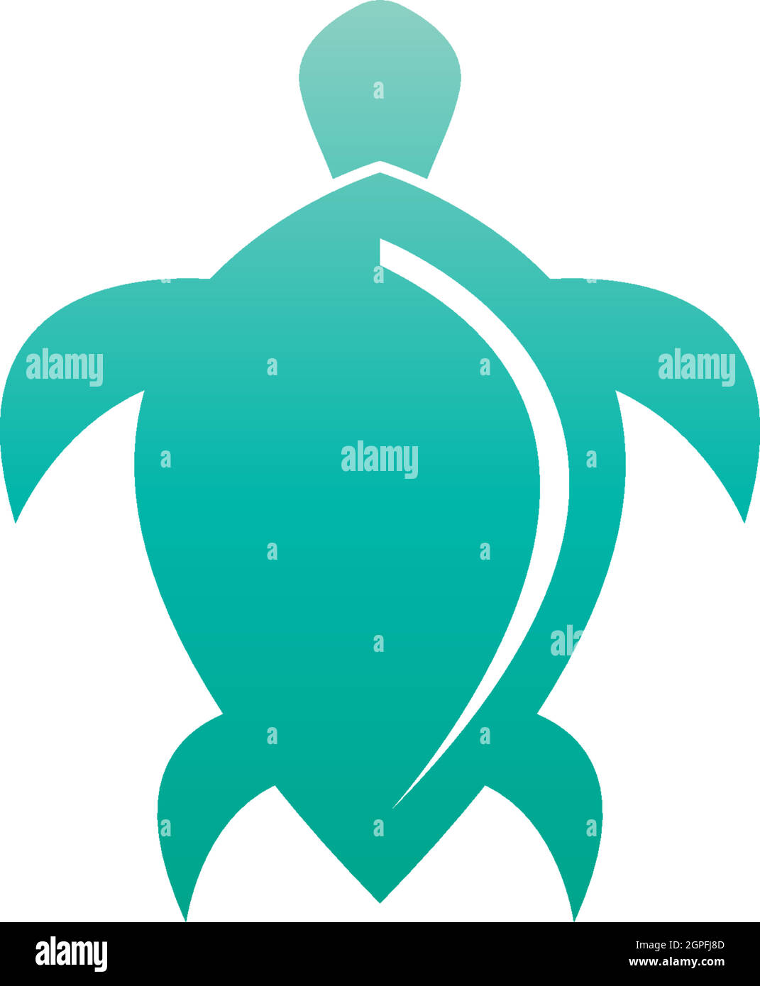 Turtle logo icon vector template illustration design concept Stock ...