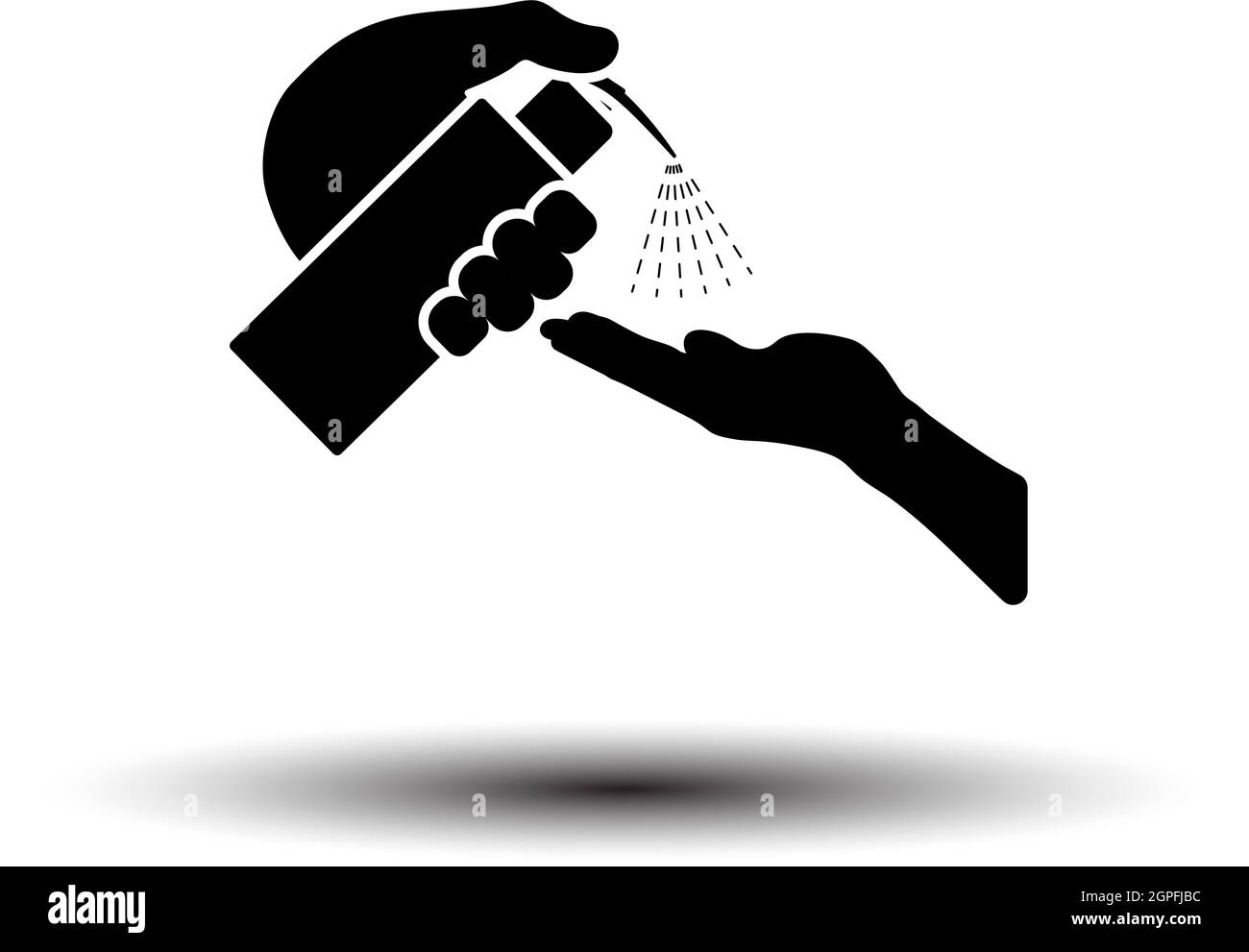 Dispenser soap hand hygiene Cut Out Stock Images & Pictures - Alamy