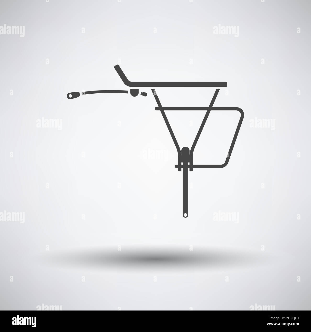 Round bike rack Stock Vector Images - Alamy