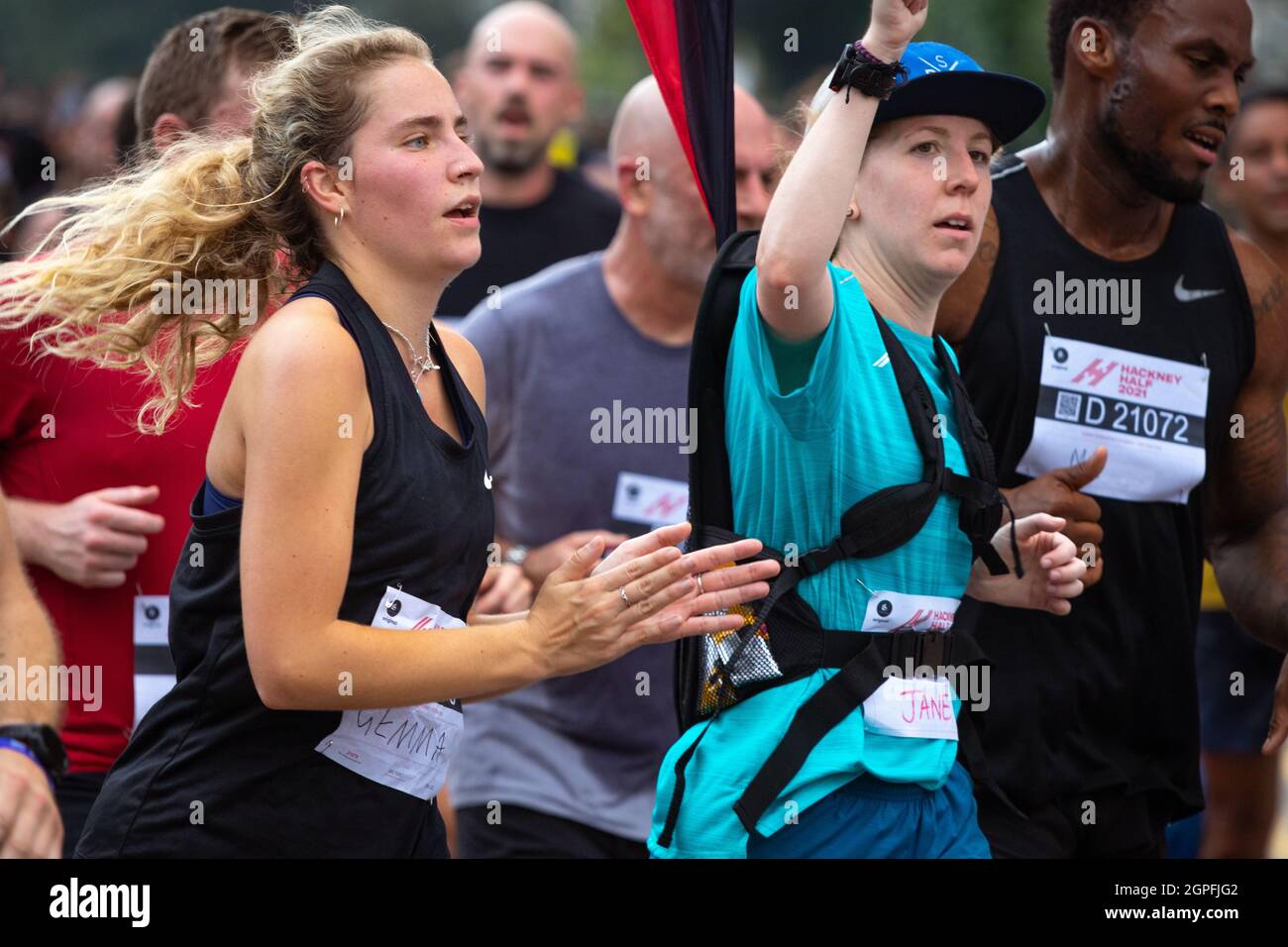 Hackney half marathon hi-res stock photography and images - Alamy