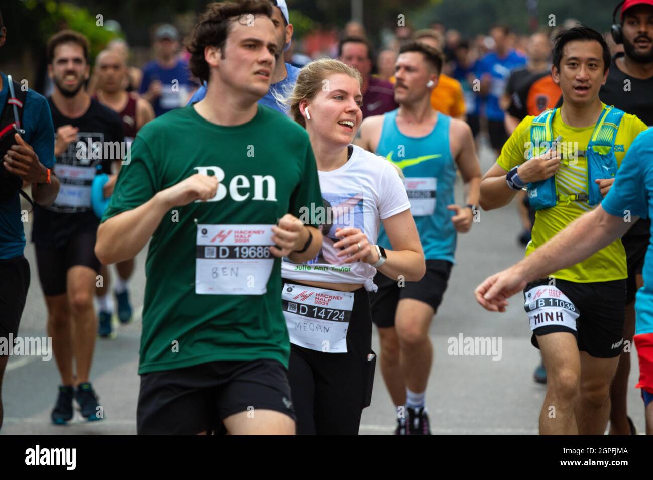 Hackney half marathon hi-res stock photography and images - Alamy