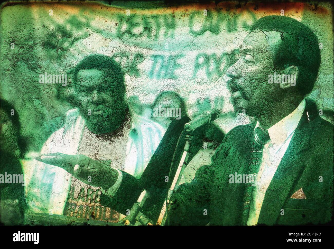 Austin Texas USA, 1989: Texas State Rep. AL EDWARDS of Houston at a ...