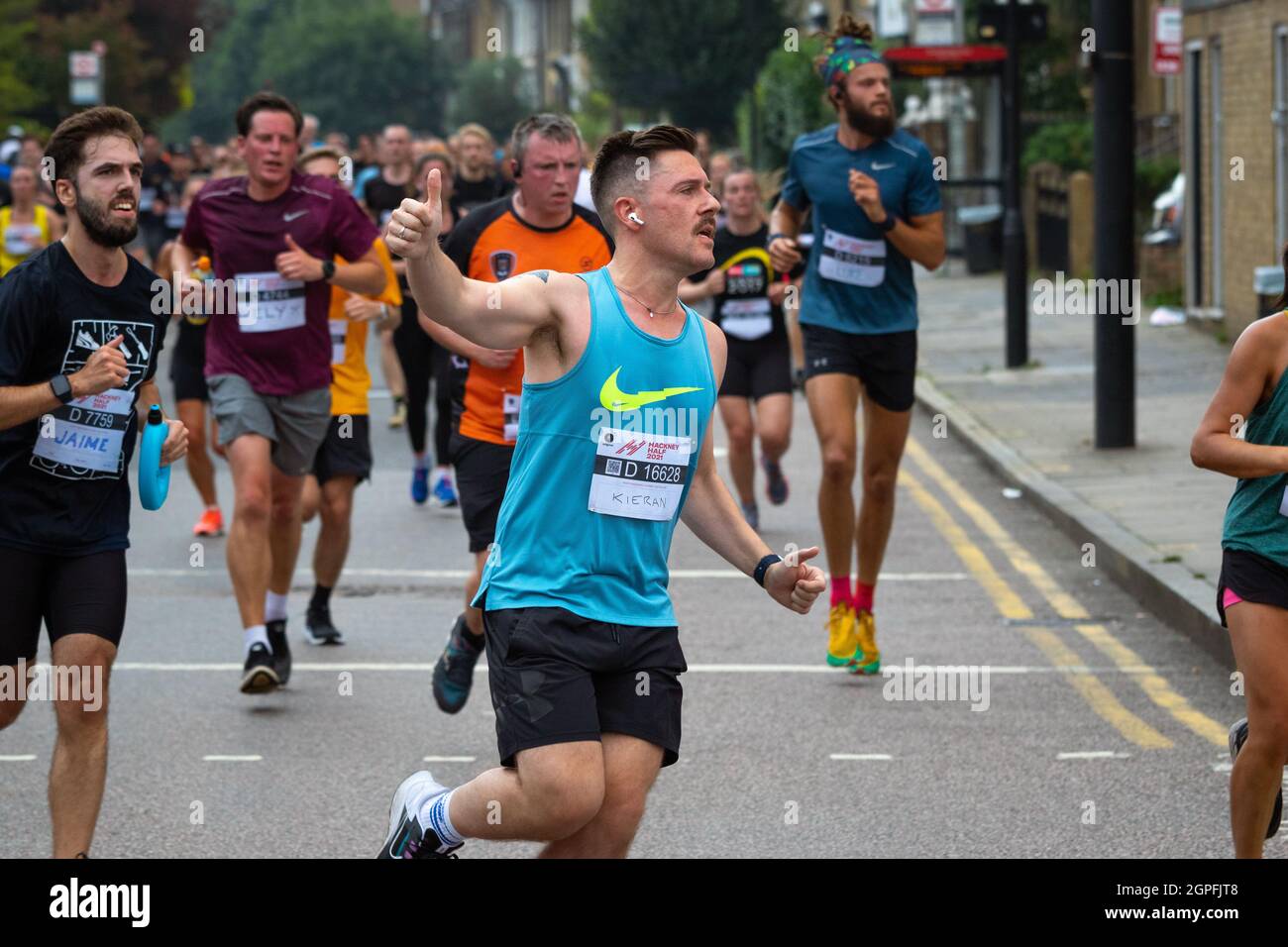 Hackney half marathon hi-res stock photography and images - Alamy