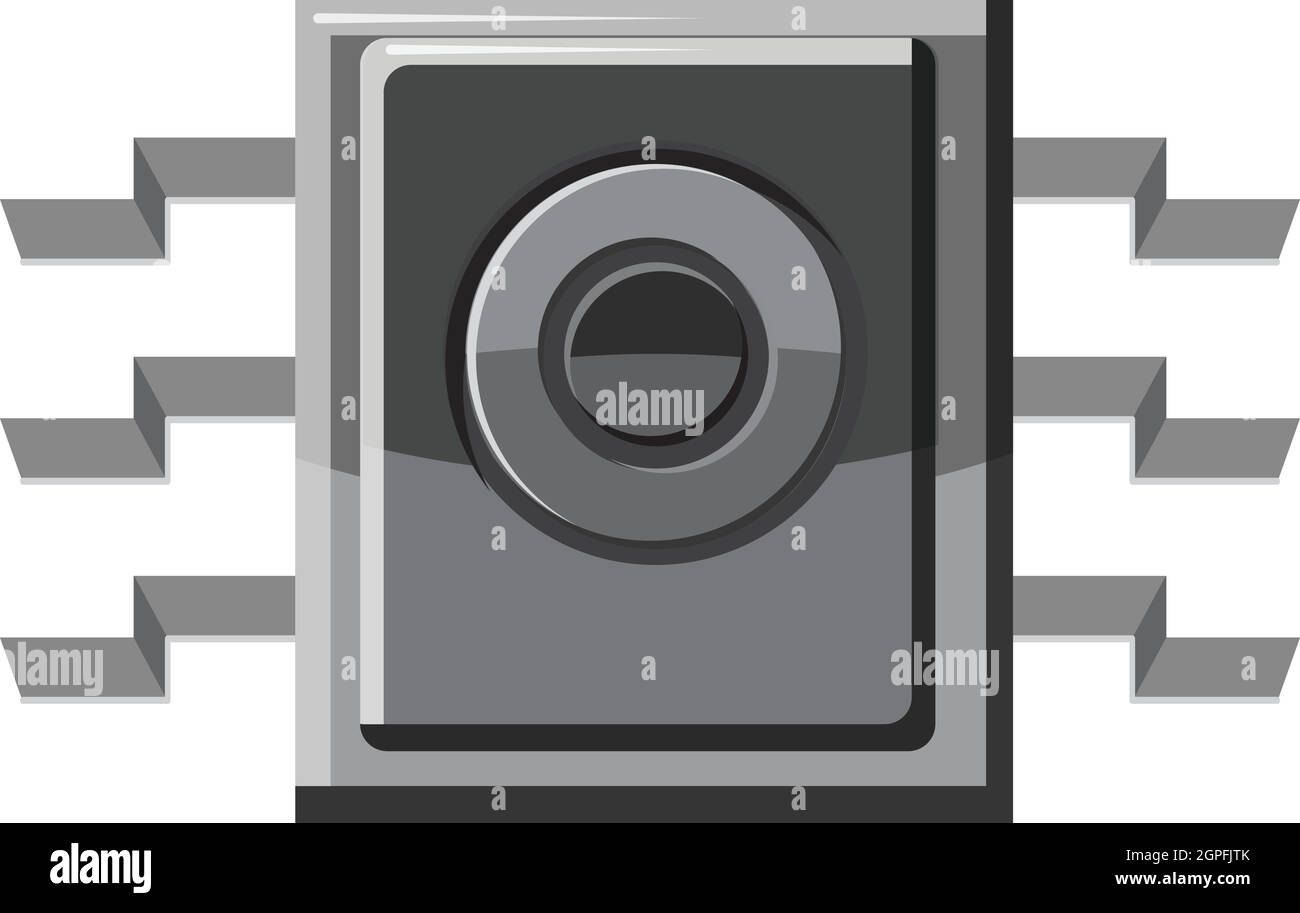 Microchip icon hi-res stock photography and images - Alamy