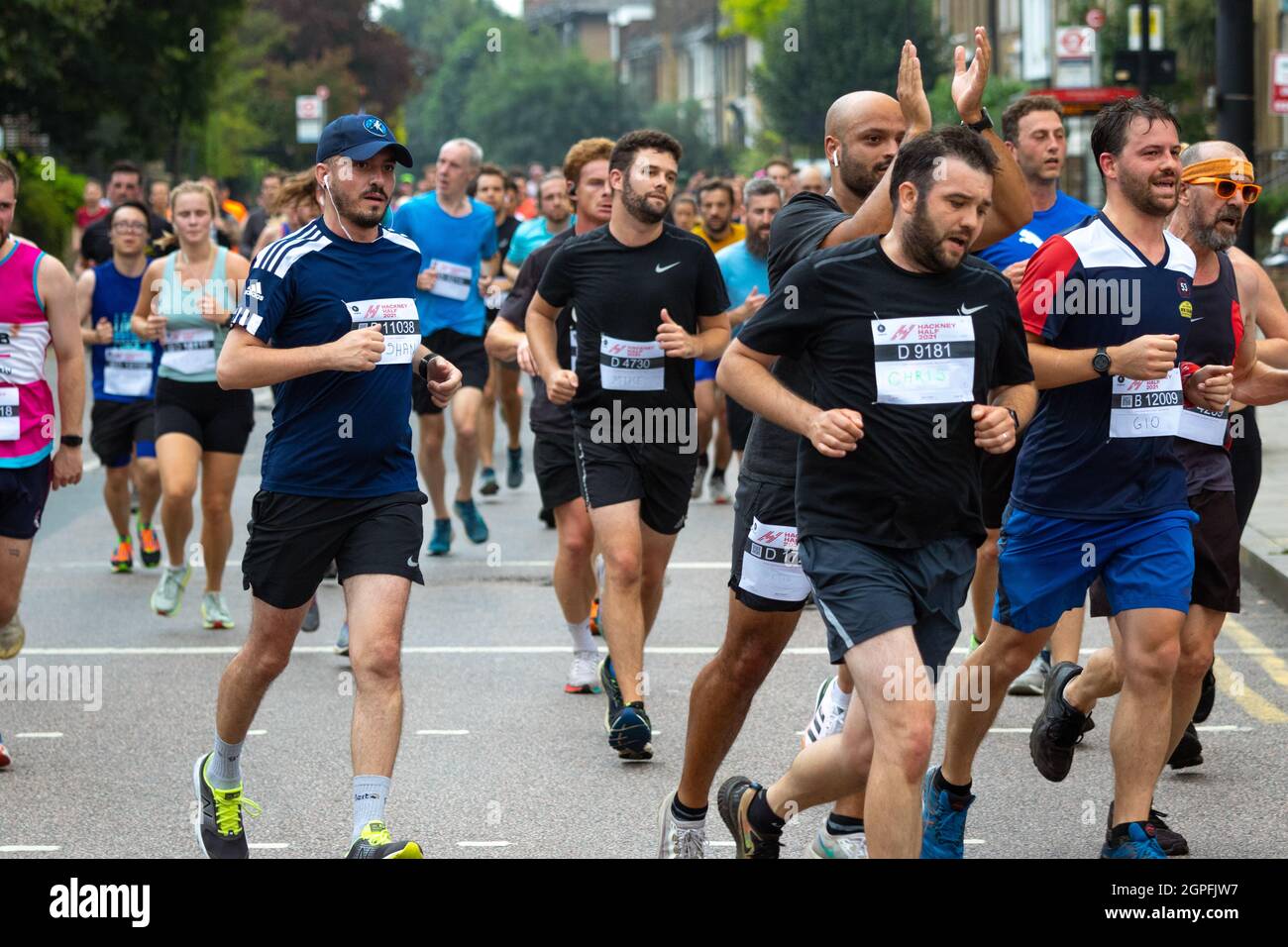 Hackney half marathon hi-res stock photography and images - Alamy