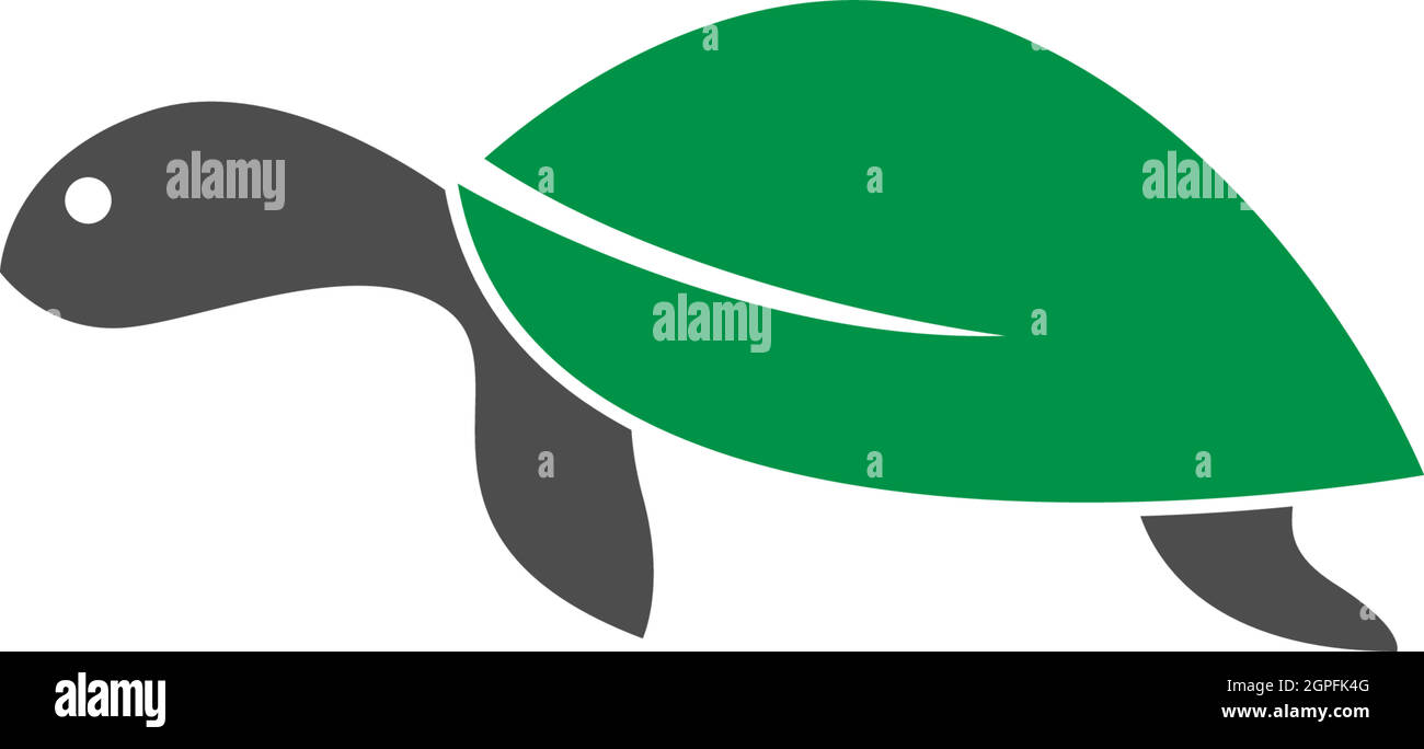 Turtle logo icon vector template illustration design concept Stock ...