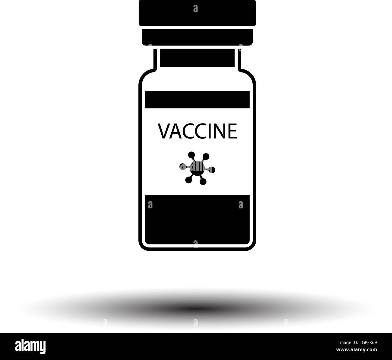 Covid Vaccine Icon Stock Vector Image & Art - Alamy