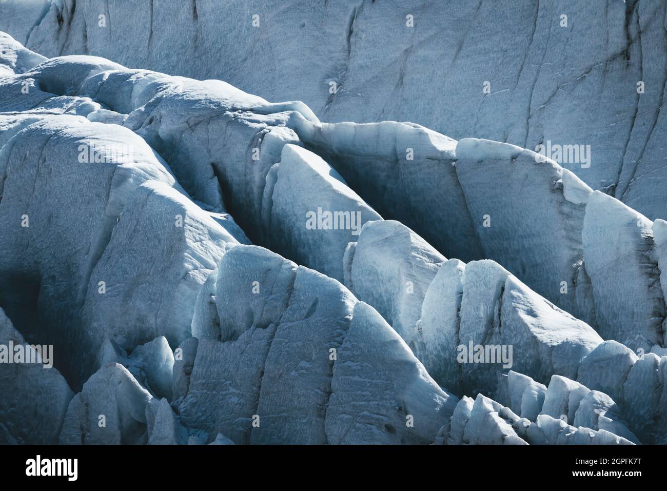 glacier textures from aerial view Stock Photo - Alamy