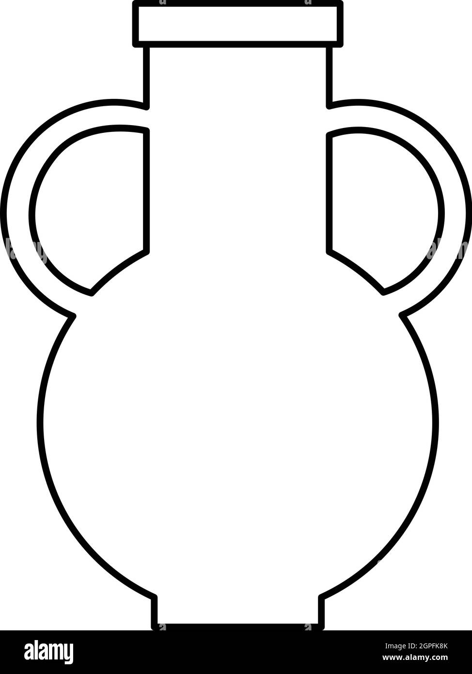 Jug clay crockery line Black and White Stock Photos & Images - Alamy