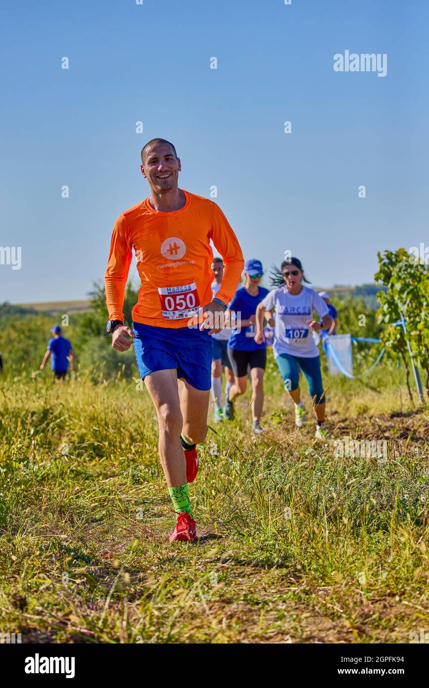 September 26, 2021: Romania, Marcea, running competition Edition no ...
