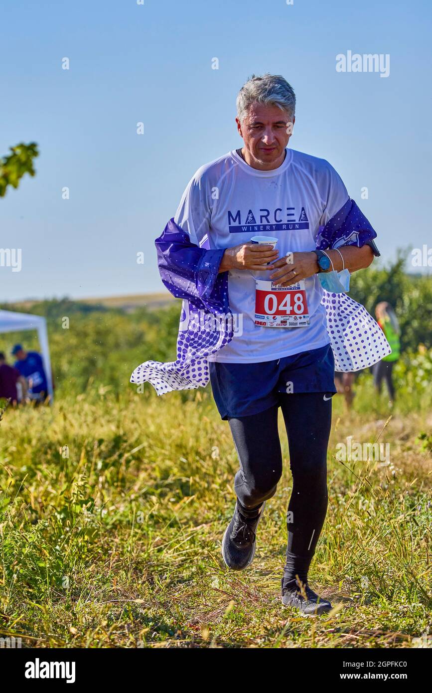 September 26, 2021: Romania, Marcea, running competition Edition no ...