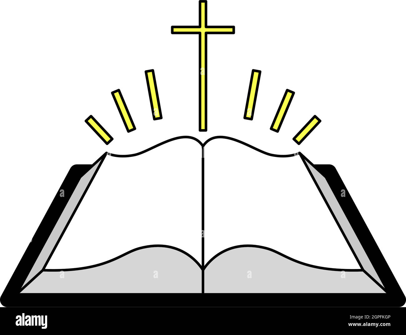 Holly Bible Icon Stock Vector Image & Art - Alamy