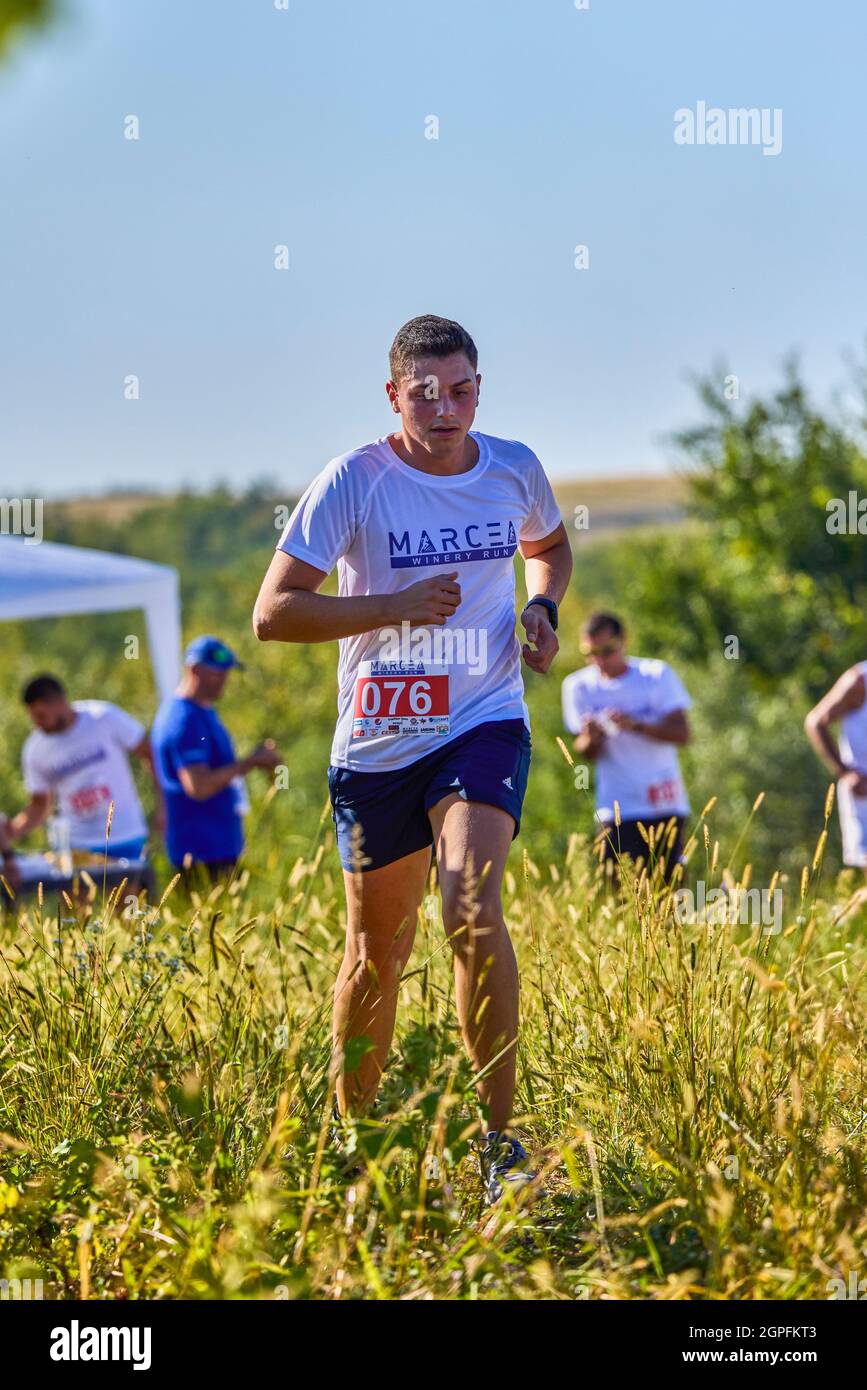 September 26, 2021: Romania, Marcea, running competition Edition no ...