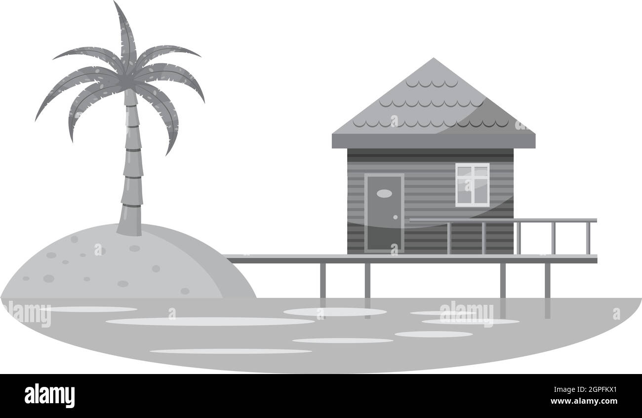 Hotel and resort exterior Stock Vector Images - Alamy