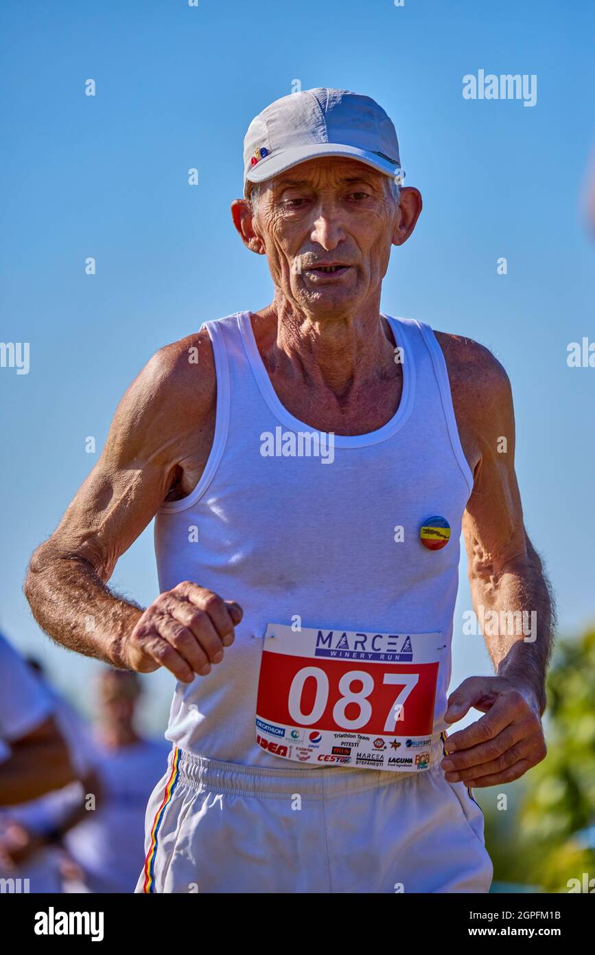 September 26, 2021: Romania, Marcea, running competition Edition no ...