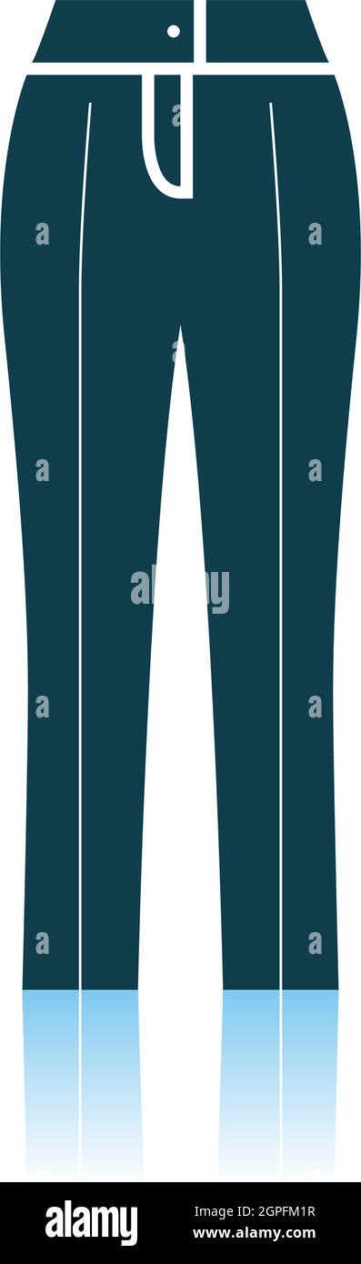Business Woman Trousers Icon Stock Vector Image & Art - Alamy