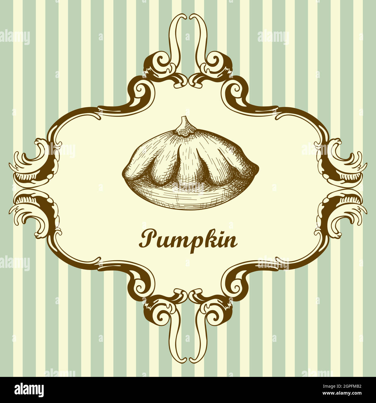 Bush Pumpkin Icon Stock Vector Image & Art - Alamy