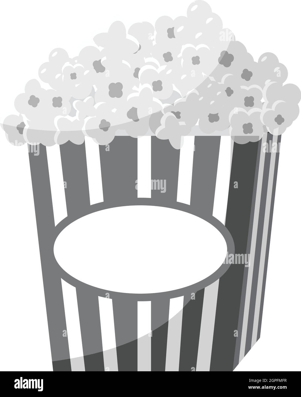 Popcorn box Black and White Stock Photos & Images - Alamy