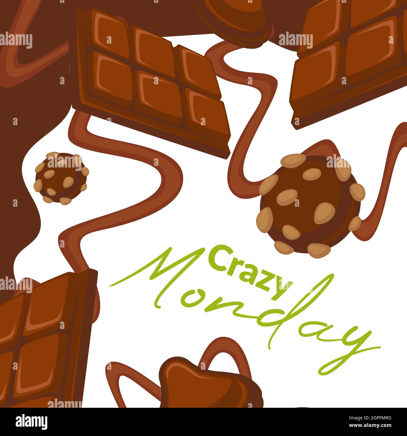 Nuts cookies Stock Vector Images - Alamy