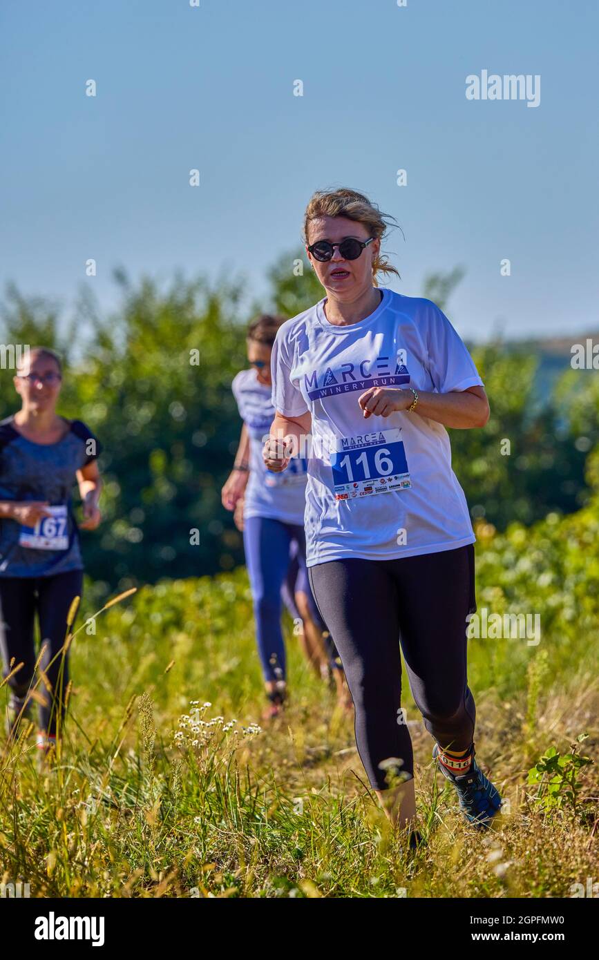 September 26, 2021: Romania, Marcea, running competition Edition no ...