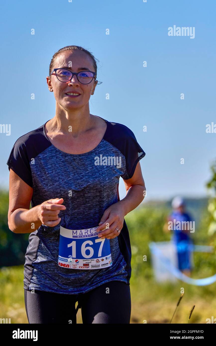 September 26, 2021: Romania, Marcea, running competition Edition no ...