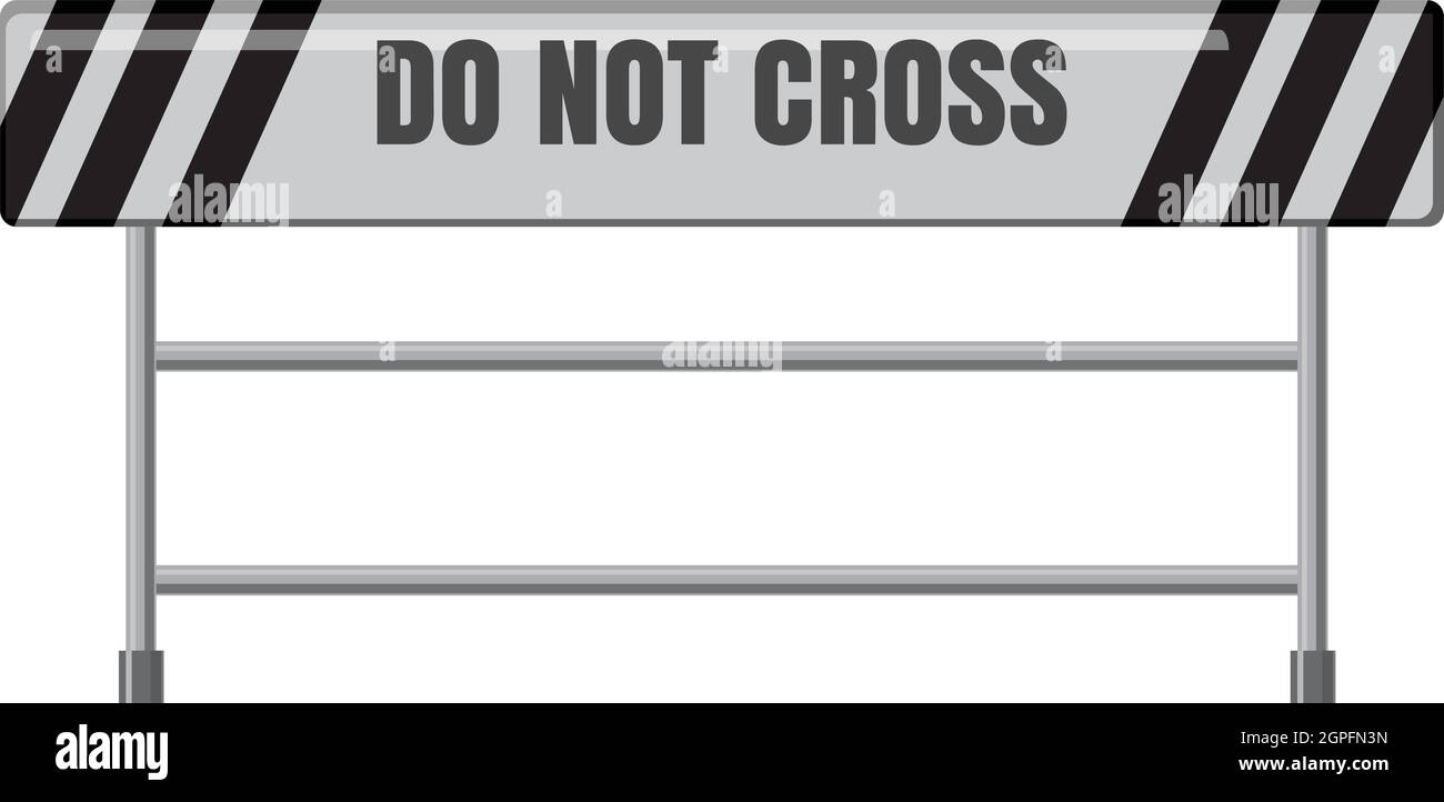 Waiting to cross Stock Vector Images - Alamy