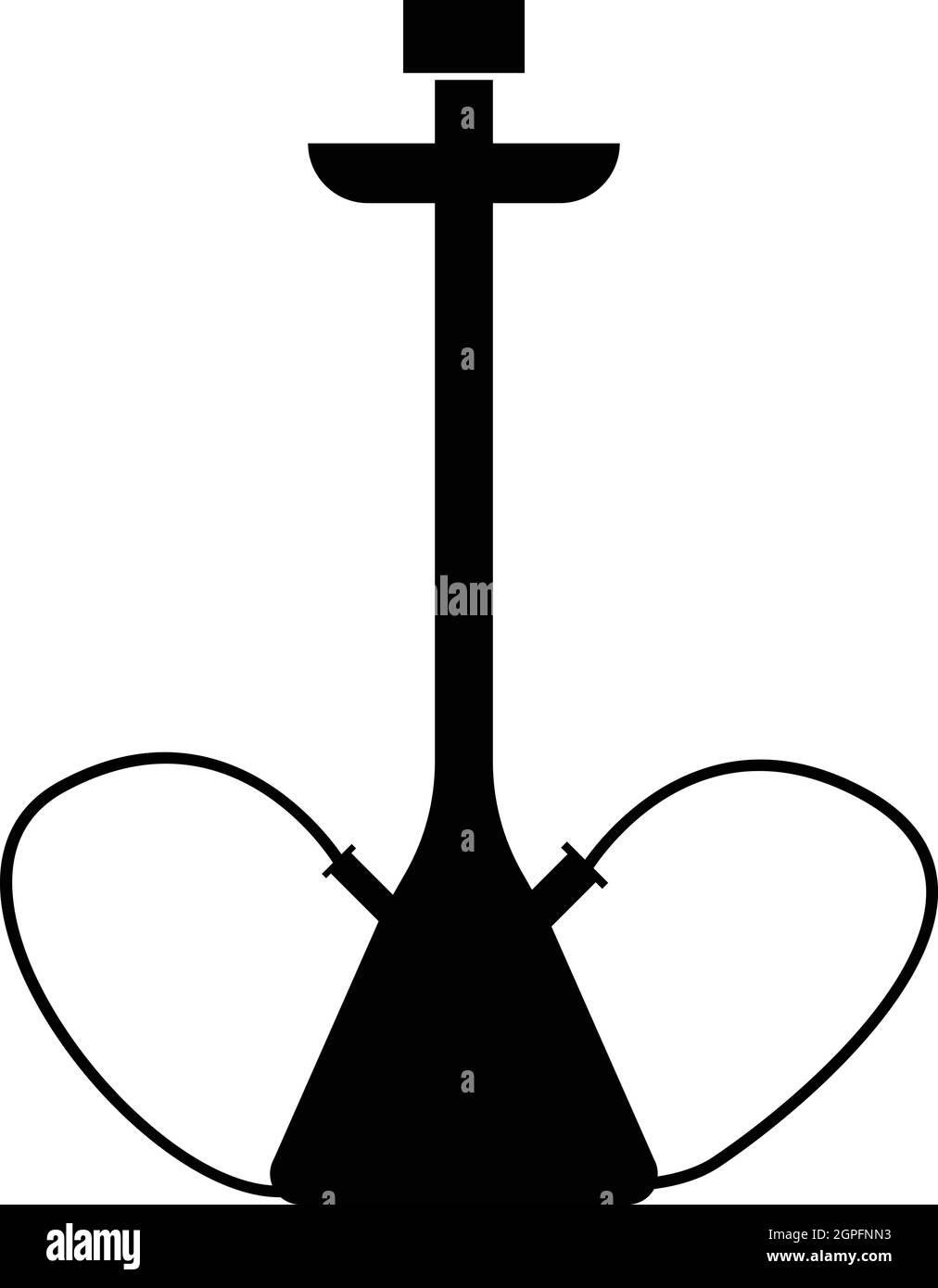 Hookah icon, simple style Stock Vector Image & Art - Alamy