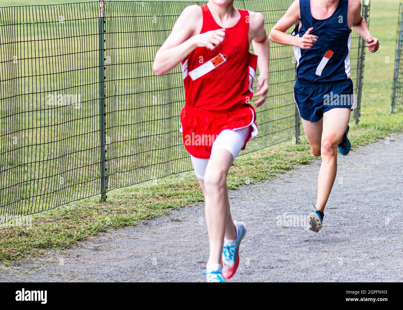 Two boys racing on country hi-res stock photography and images - Alamy