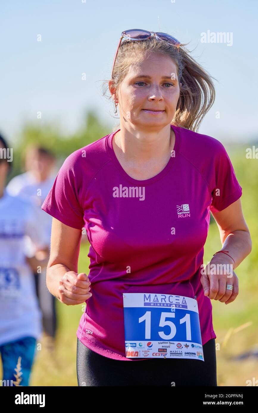 September 26, 2021: Romania, Marcea, running competition Edition no ...