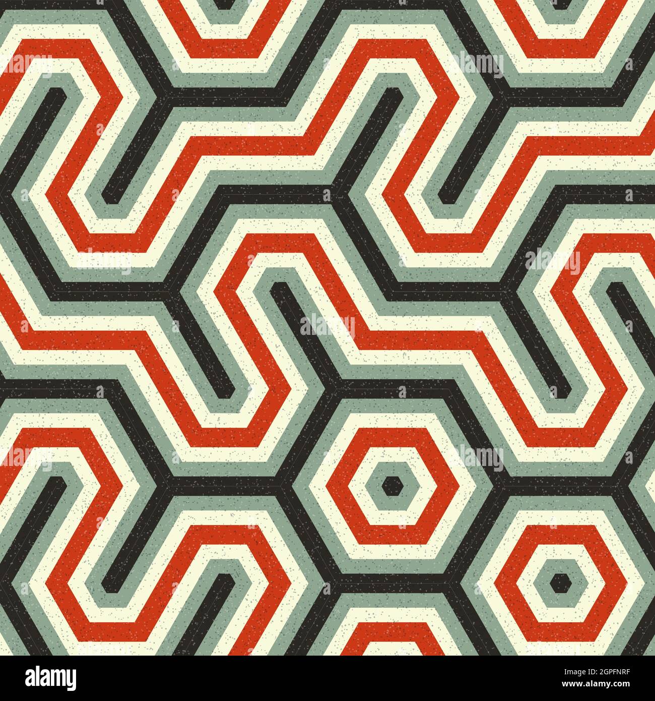 Computer-generated Hexagon Tile Connection art background design ...