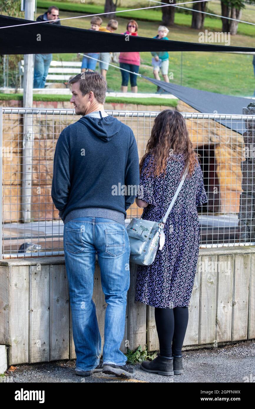 Gweek,Cornwall,29th September 2021,Visitors enjoyed the glorious ...