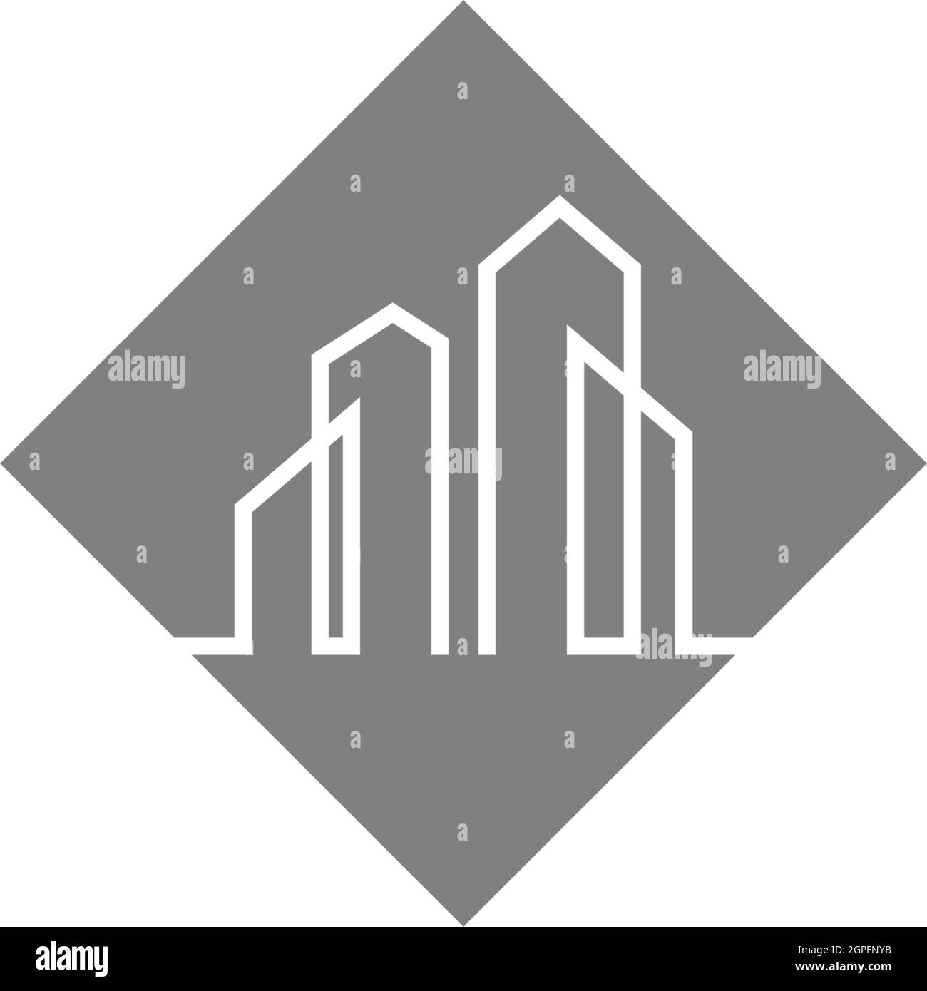 Building, Property, House logo icon Stock Vector Image & Art - Alamy