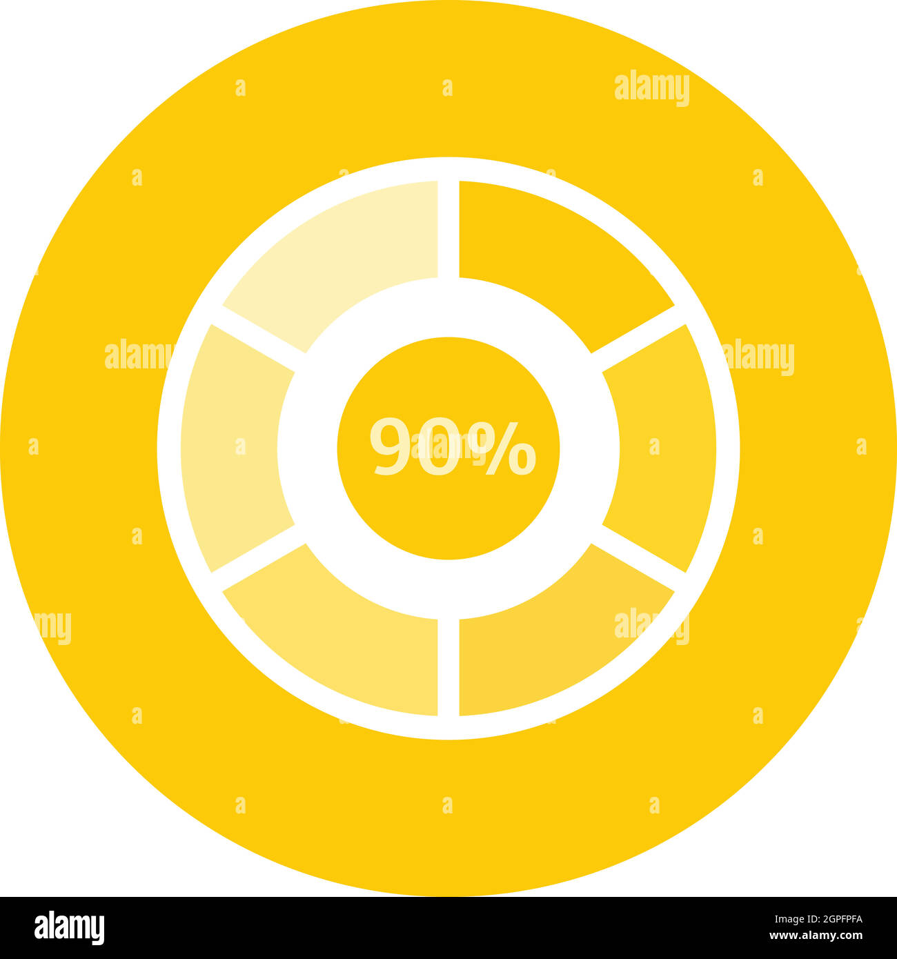 Percent flat icon Stock Vector Images - Alamy