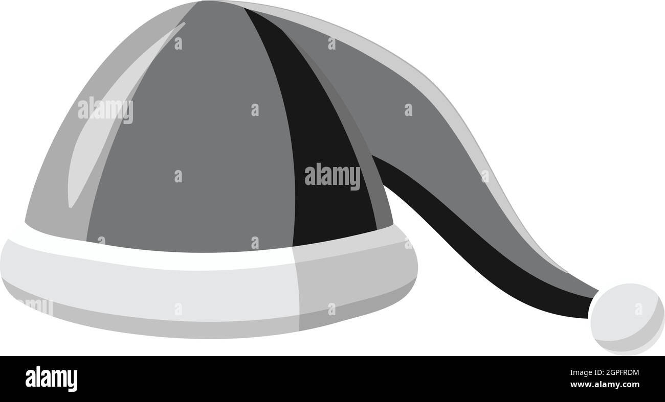 Santa hat Black and White Stock Photos & Images - Alamy