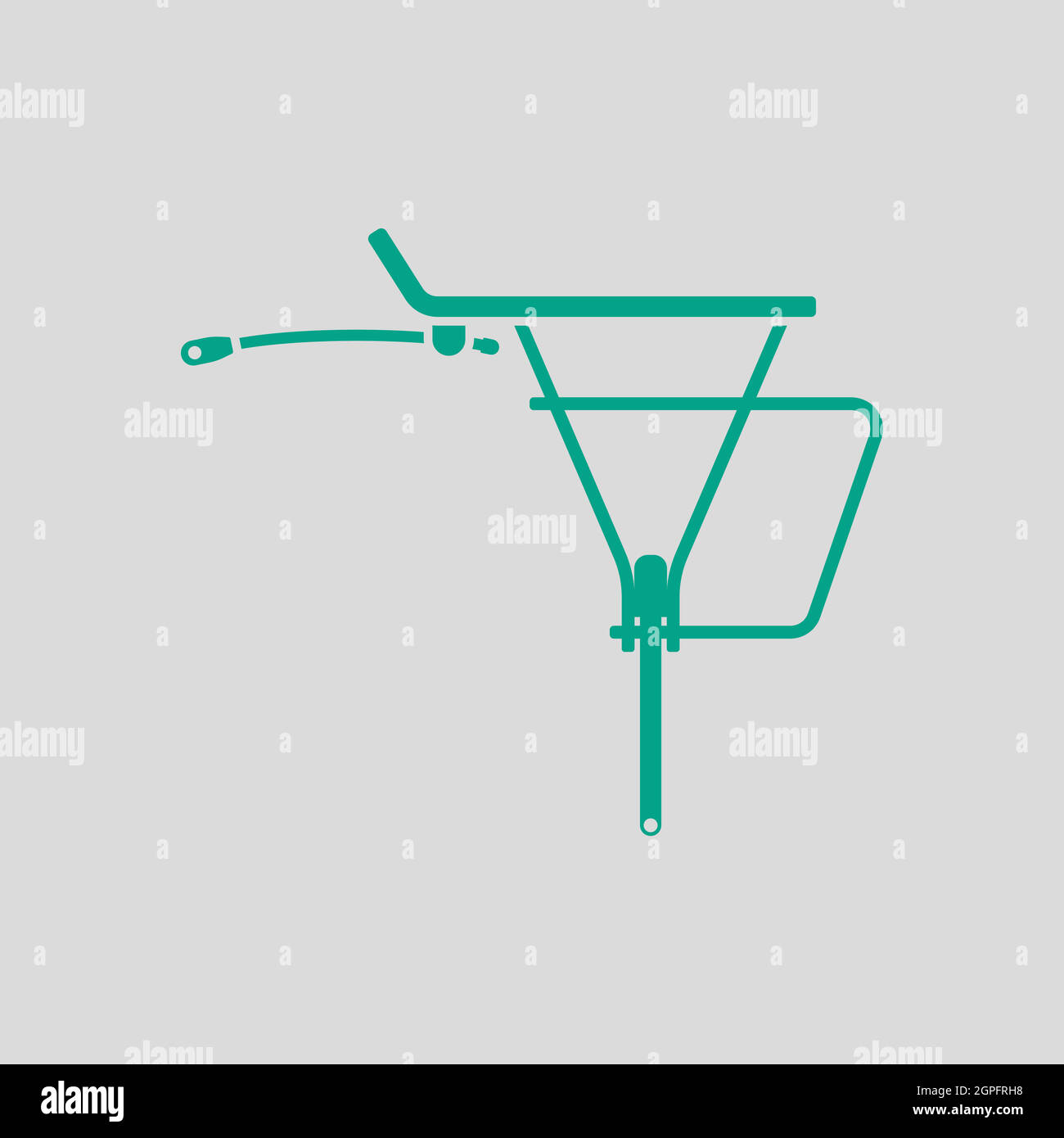 Bike Luggage Carrier Icon Stock Vector Image & Art - Alamy