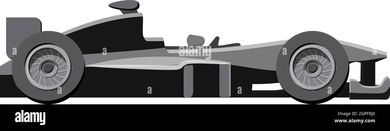 F1 car side view hi-res stock photography and images - Alamy