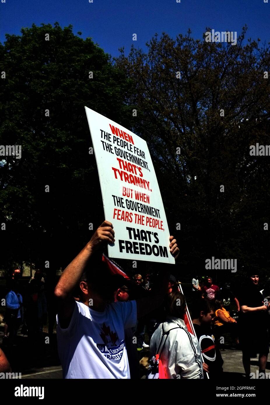 Worldwide Demonstration - World Wide Rally for Freedom in Toronto ...