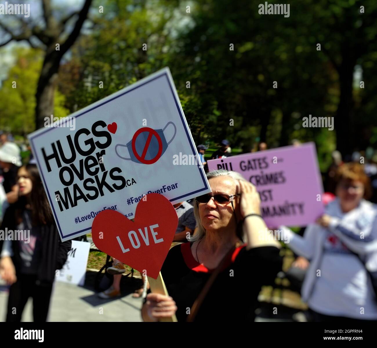 Worldwide Demonstration - World Wide Rally for Freedom in Toronto ...