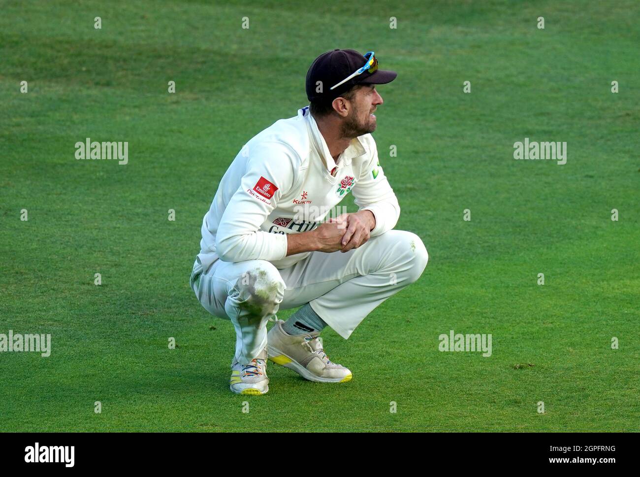 Lancashire's Dane Vilas during day two of the Bob Willis Trophy Final ...