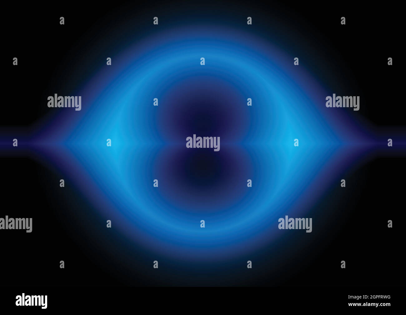 Abstract blue plasma modern horizontal background Stock Vector Image ...