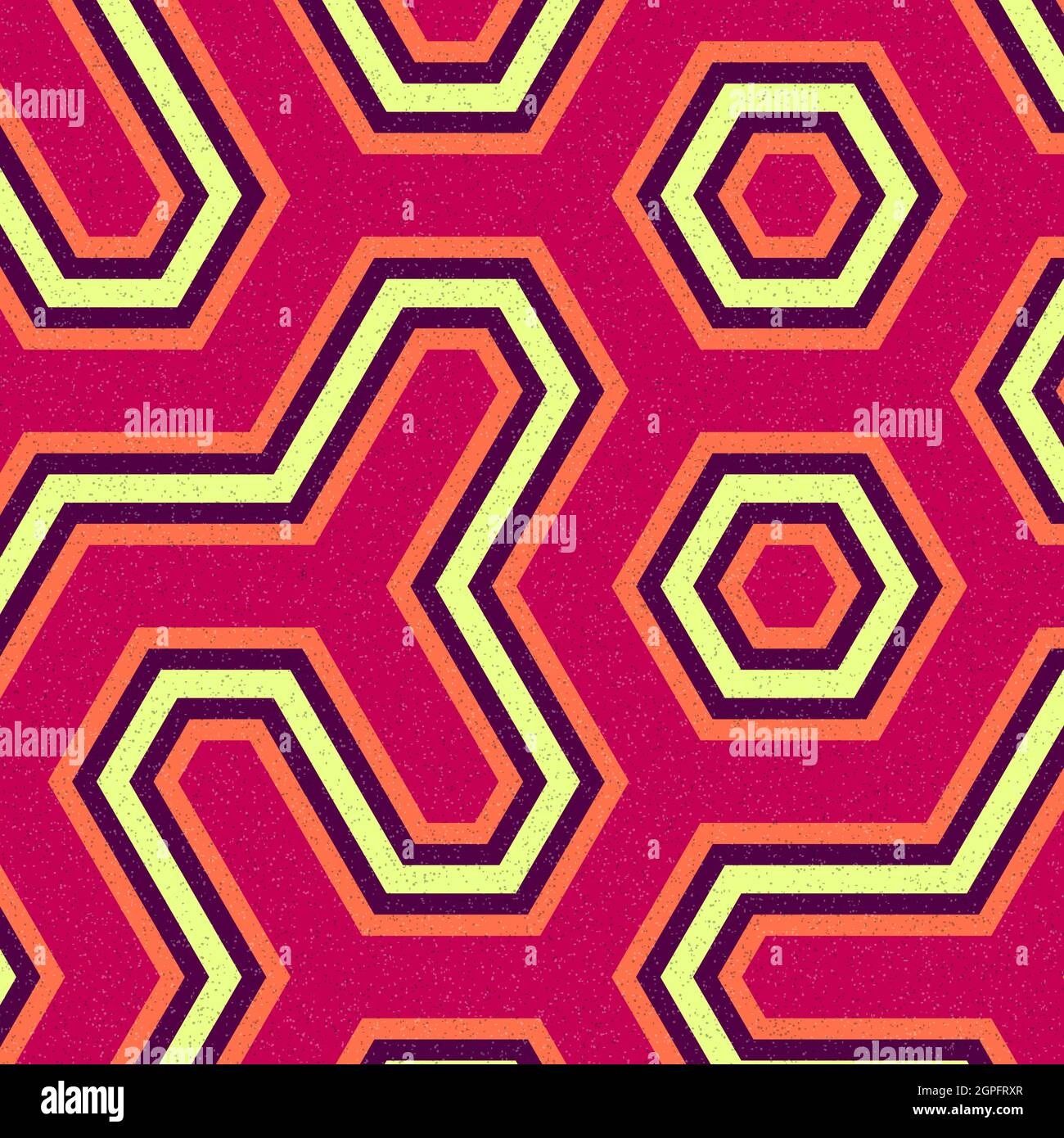 Computer-generated Hexagon Tile Connection art background design ...
