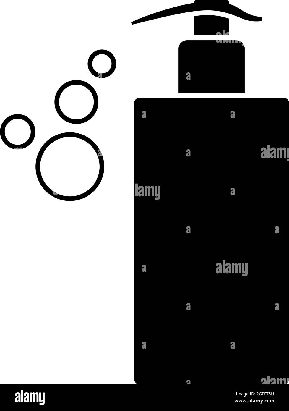 Black liquid soap antiseptic Black and White Stock Photos & Images - Alamy