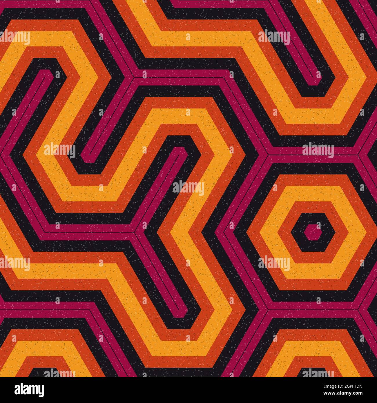 Computer-generated Hexagon Tile Connection art background design ...