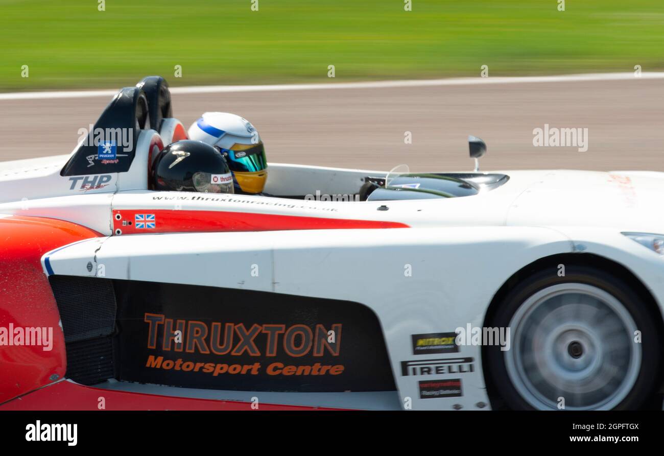 THRUXTOM,HAMPSHIRE/UNITED KINGDOM-JULY 17 2021: Racing cars are rented ...