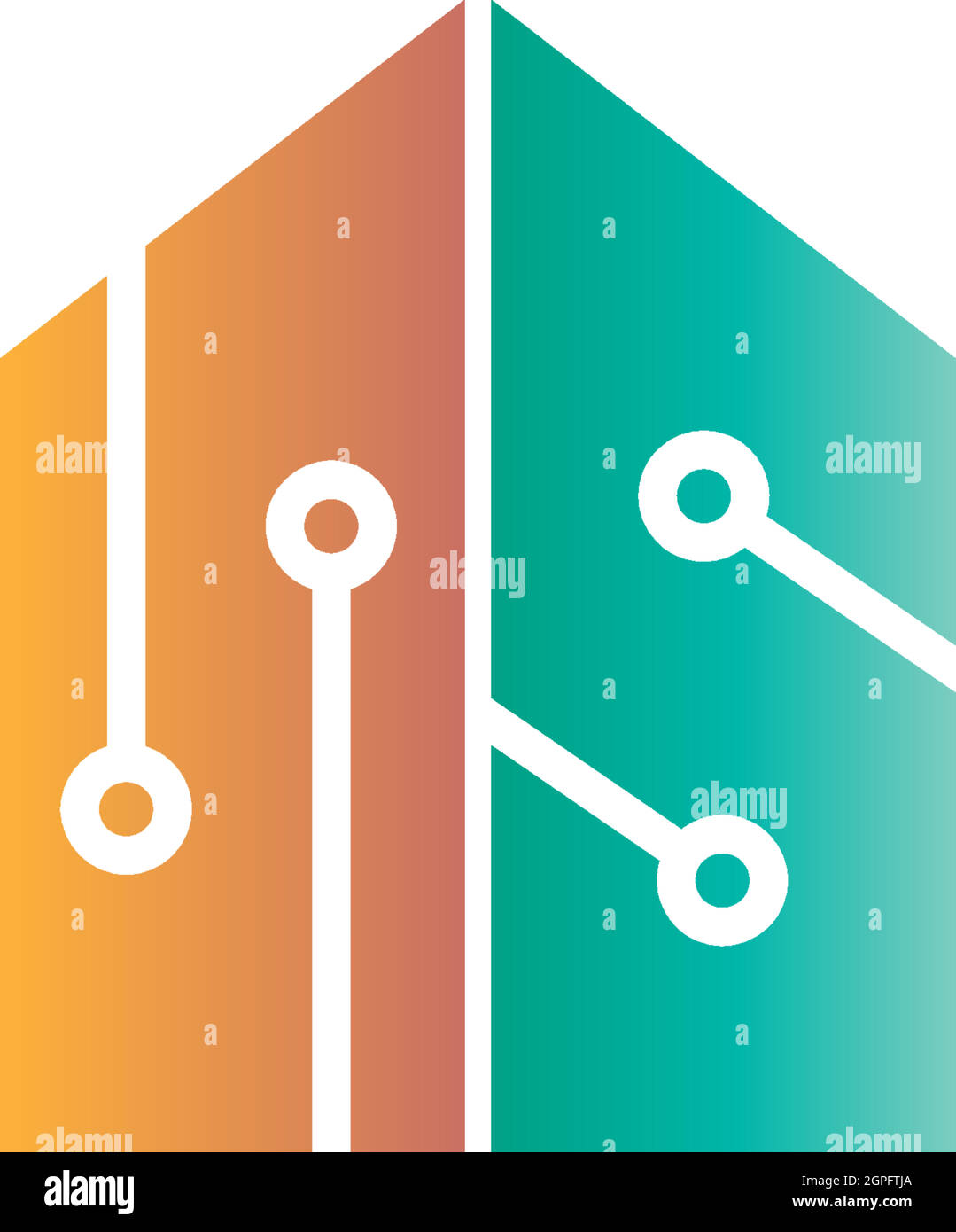 Smart Home logo icon design concept illustration template Stock Vector ...