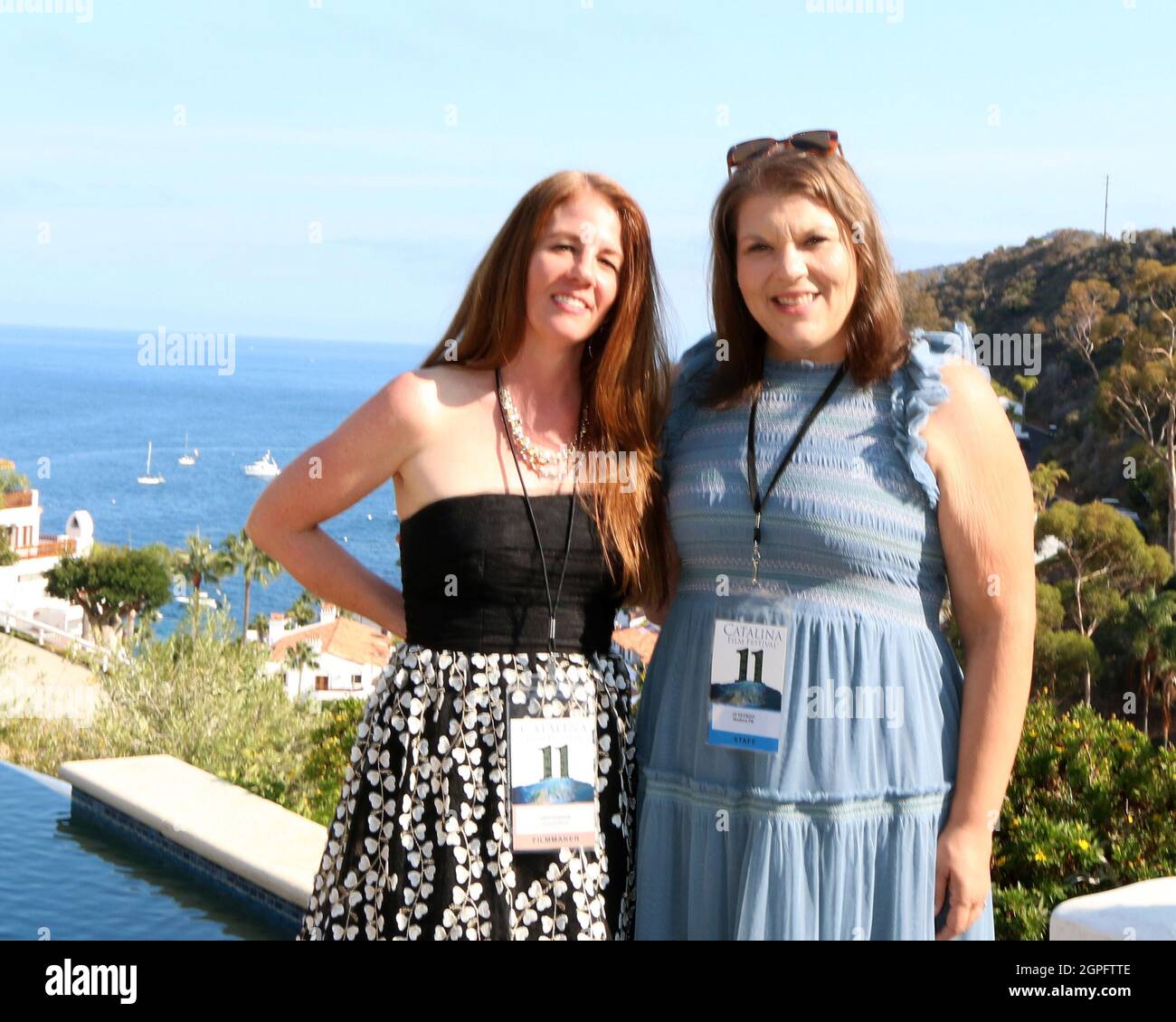 LOS ANGELES - SEP 25: Erin Keefer, Jennifer Petrini at the 2021 ...