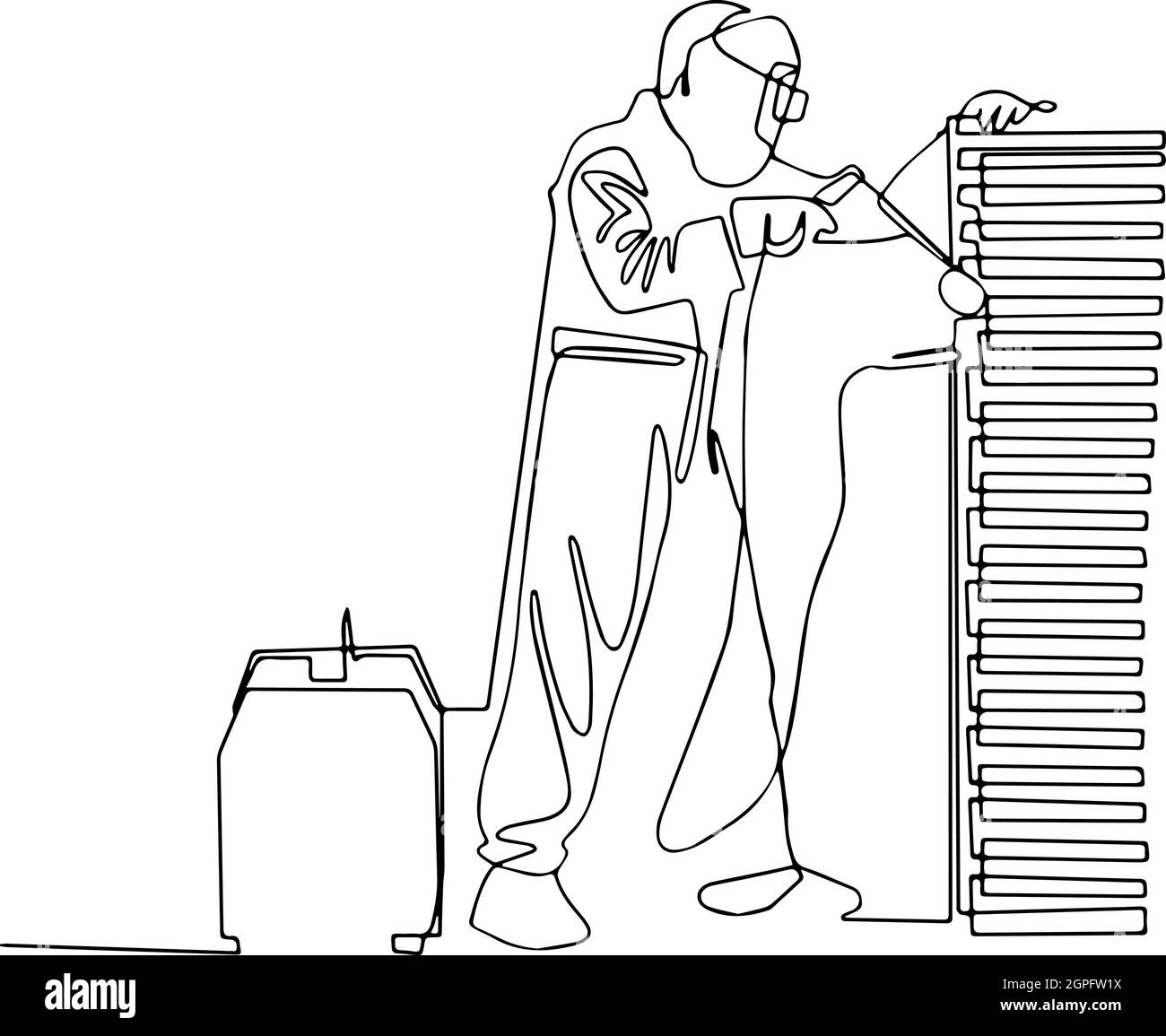 Full length male art Stock Vector Images - Alamy