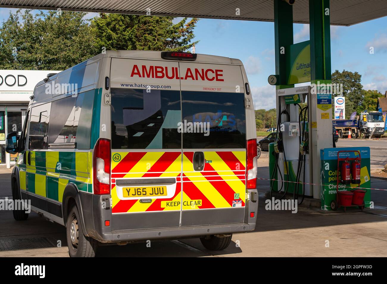 Ambulance diesel uk station garage hi-res stock photography and images ...