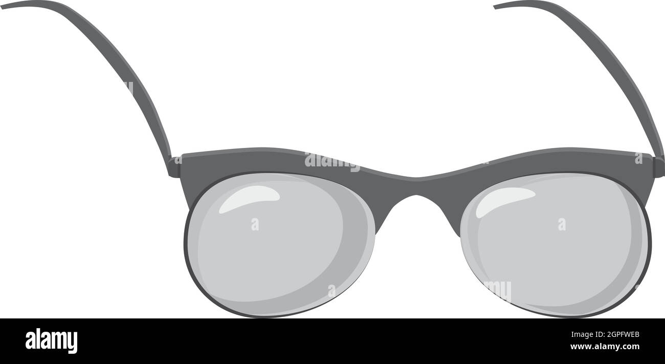 Cartoon glasses Black and White Stock Photos & Images - Alamy
