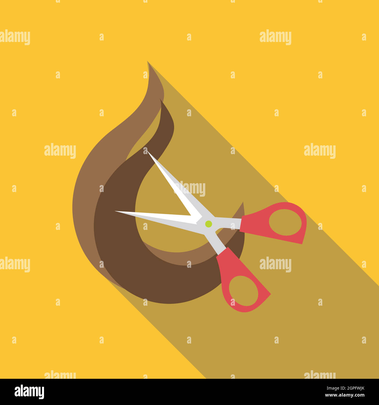 Curl style Stock Vector Images - Alamy
